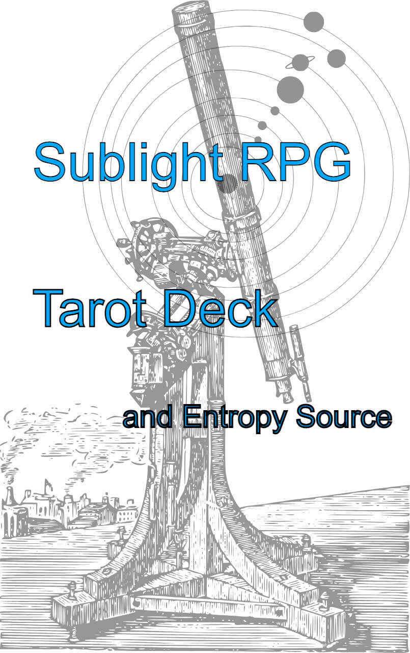 Sublight RPG Tarot Deck - Etoyoc Heavy Industries | DriveThruRPG