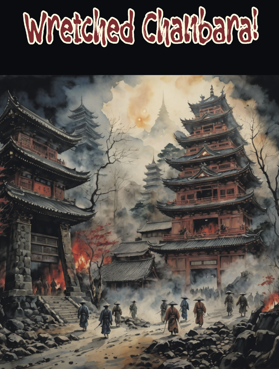 Wretched Chanbara Character Sheet - CrazySamurai | DriveThruRPG