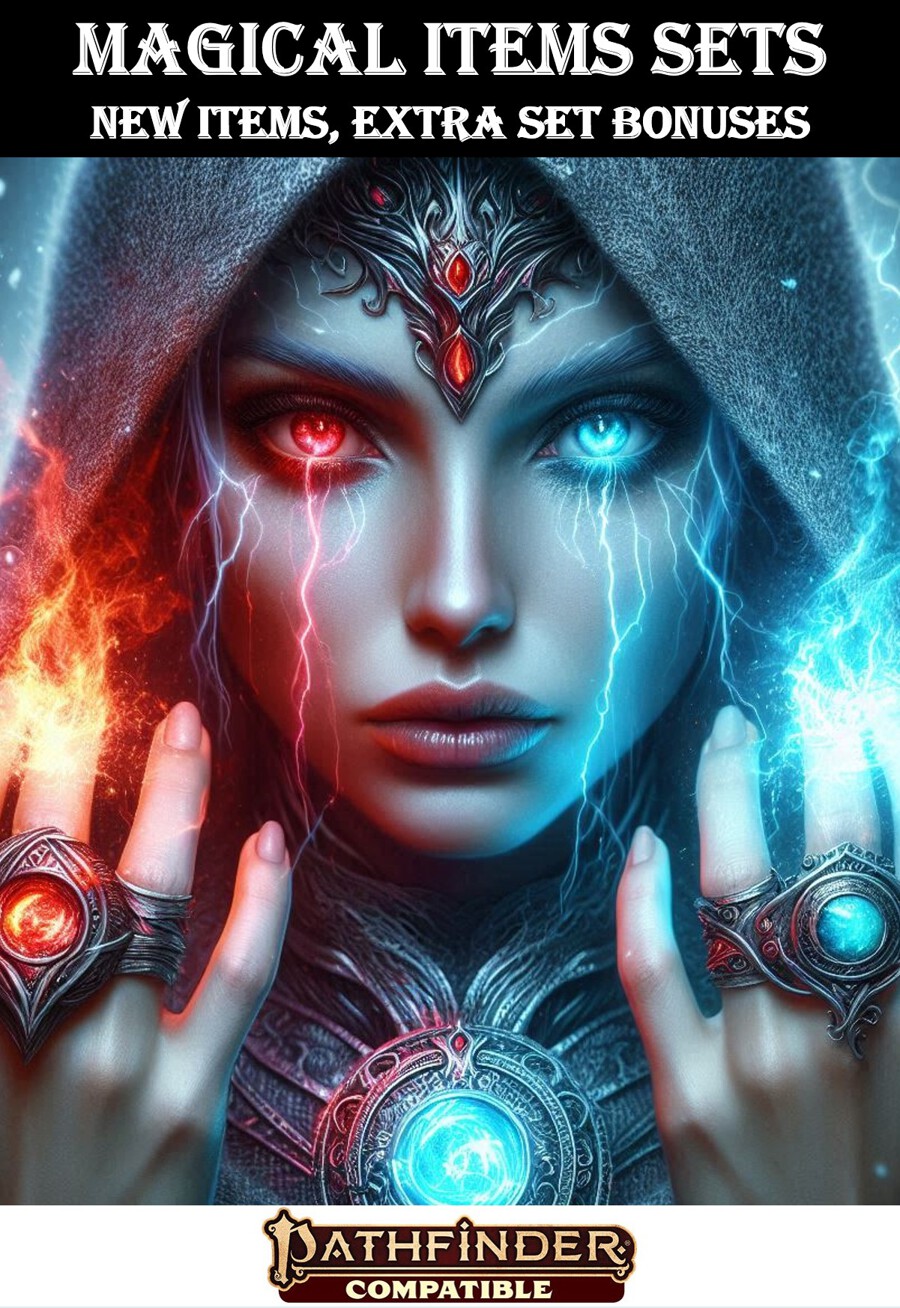 Magical Items Sets Darkhand Pathfinder Compatible Drivethrurpg