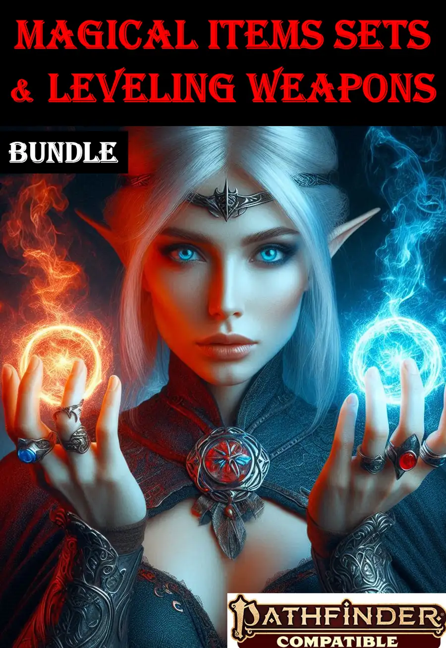 Magical Items Sets & Magical Leveling Weapons [BUNDLE] - Darkhand ...