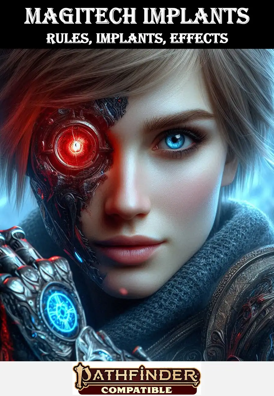 Magitech Implants - Darkhand | Pathfinder compatible | DriveThruRPG