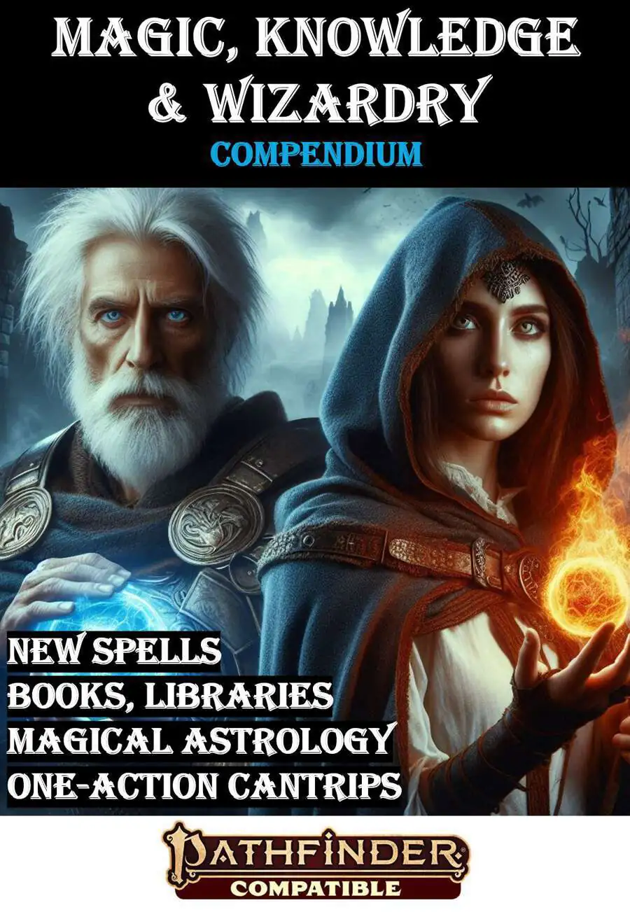 Magic, Knowledge & Wizardry COMPENDIUM (PFRPG) - Darkhand | Pathfinder ...