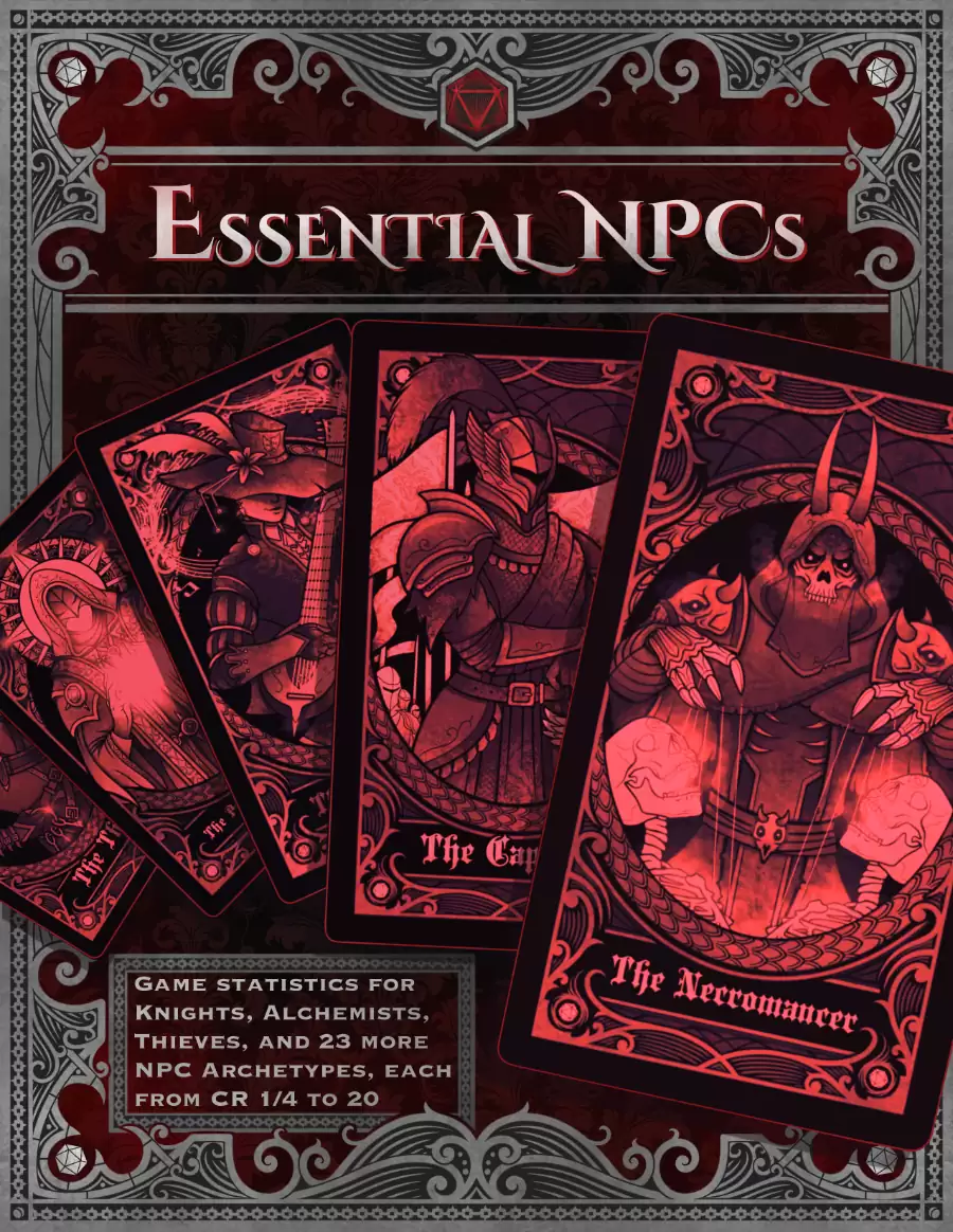 Essential NPCs - Musing Design | DriveThruRPG