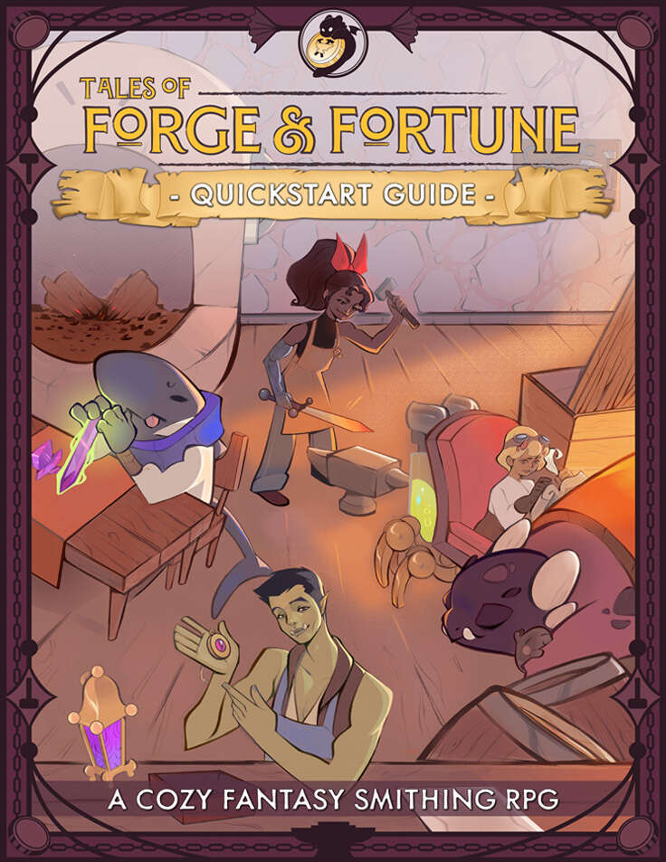 Tales of Forge & Fortune - Barebones Quickstart - ReadyComicsRoll | DriveThruRPG