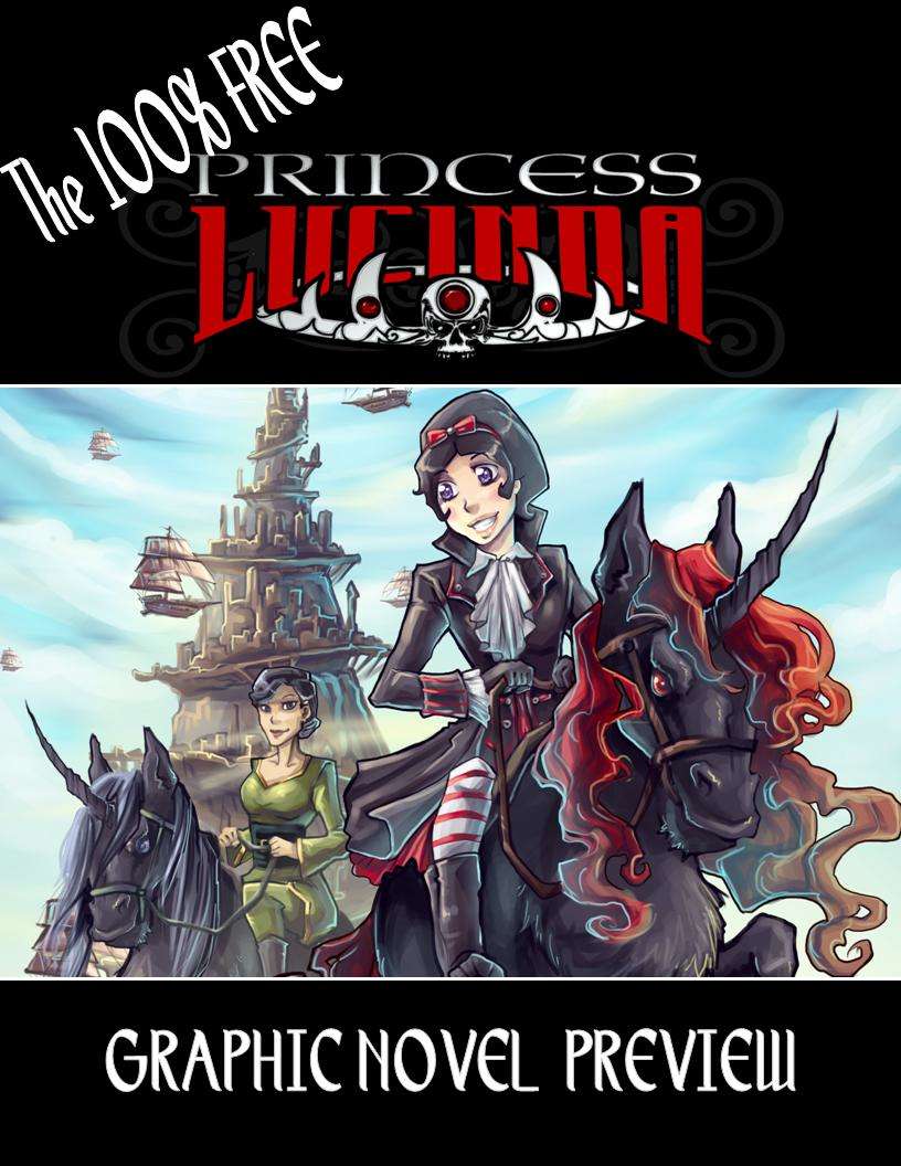 Princess Lucinda Free Graphic Novel Preview! - Relentless Fiction ...