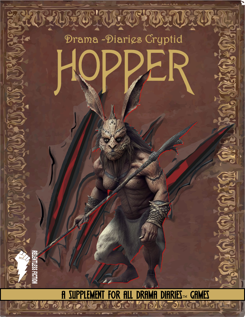 Cryptid-Hopper - Relentless Fiction | The World Of Aerix | DriveThruRPG