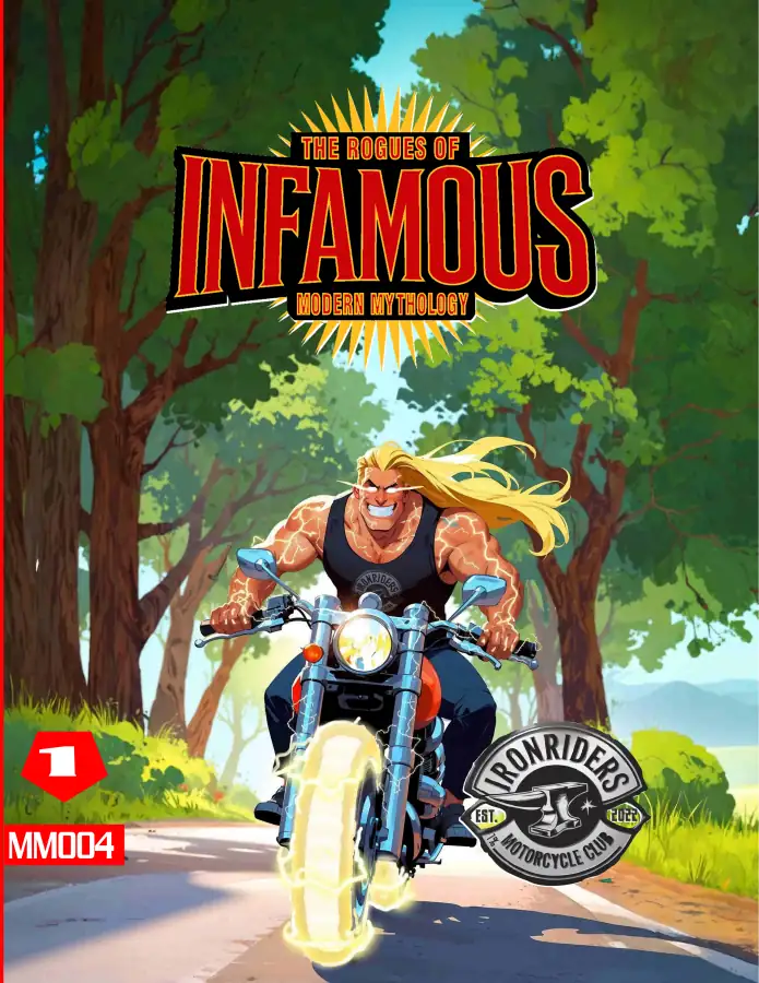 Infamous: Vol. 1: the Iron Riders - Relentless Fiction | DriveThruRPG