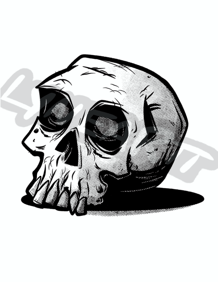 Filler Spot - Environment: Skull - RPG Stock Art - Lyn Redder ...