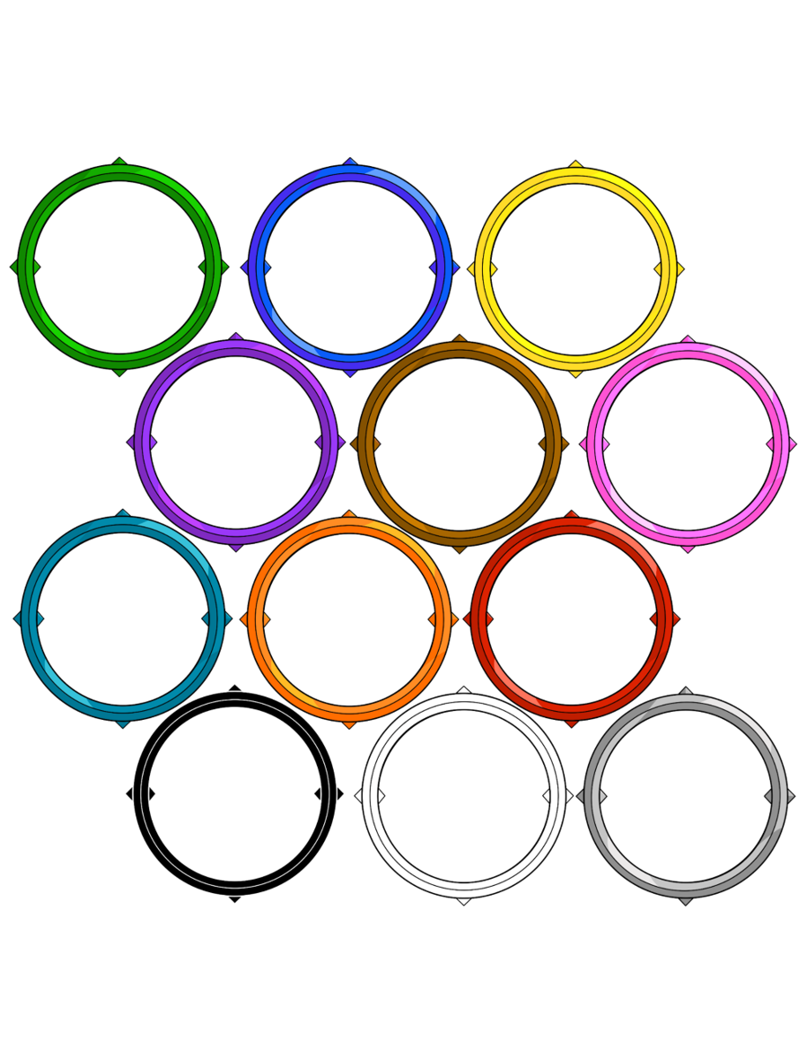 Token Frame Pack - 12 Variations - Ian Speidel | DriveThruRPG