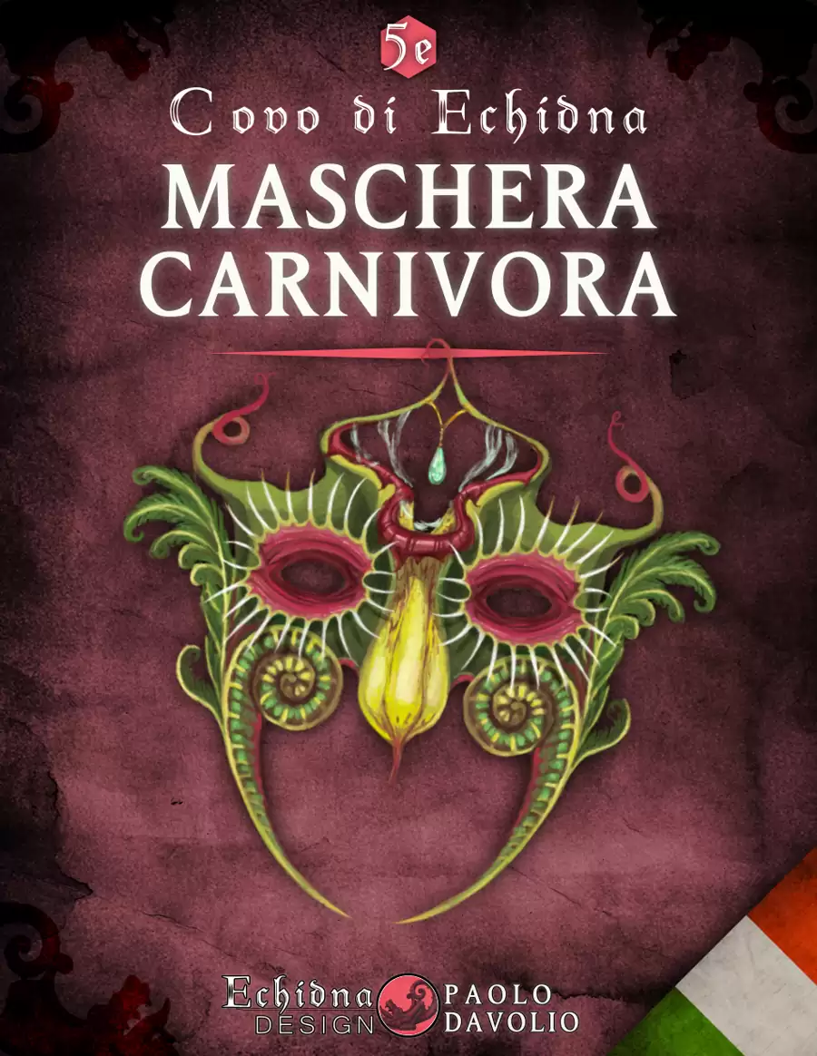 Maschera carnivora - Echidna Design | Echidna's Lair | DriveThruRPG