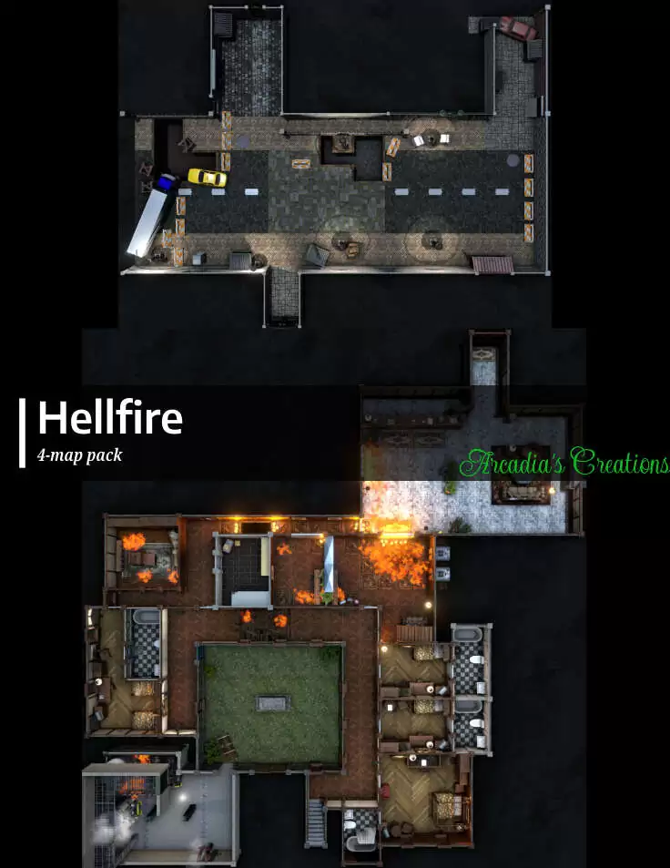 Hellfire - Arcadia's Creations | Arcadia's Creations | Outbreak | DriveThruRPG