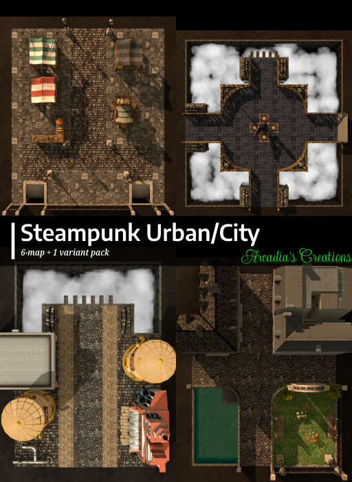 Steampunk Urban/City - Arcadia's Creations | Arcadia's Creations ...