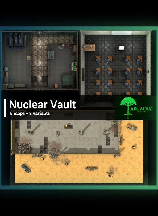 Nuclear Vault maps - Arcadia's Creations | Arcadia's Creations ...