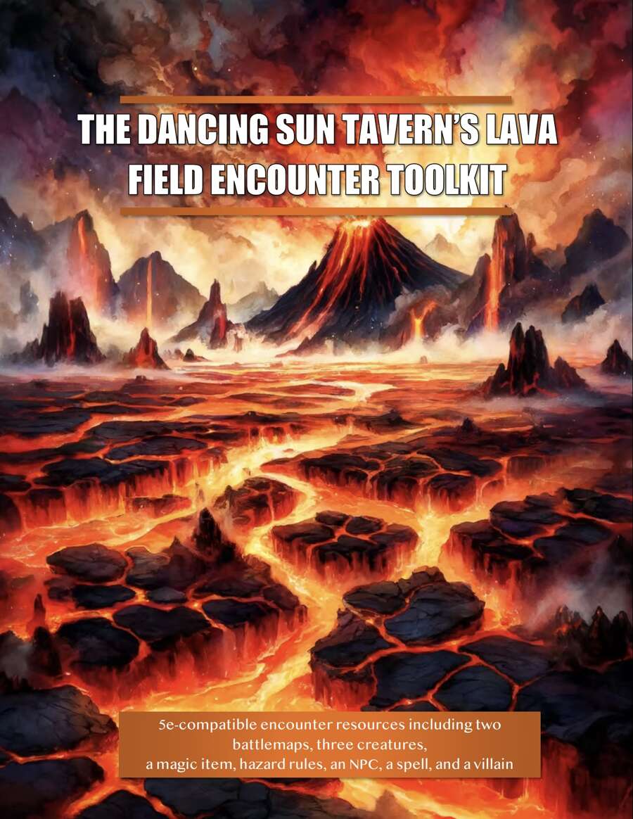 The Dancing Sun Tavern's Lava Field Encounter Toolkit - Westbright ...