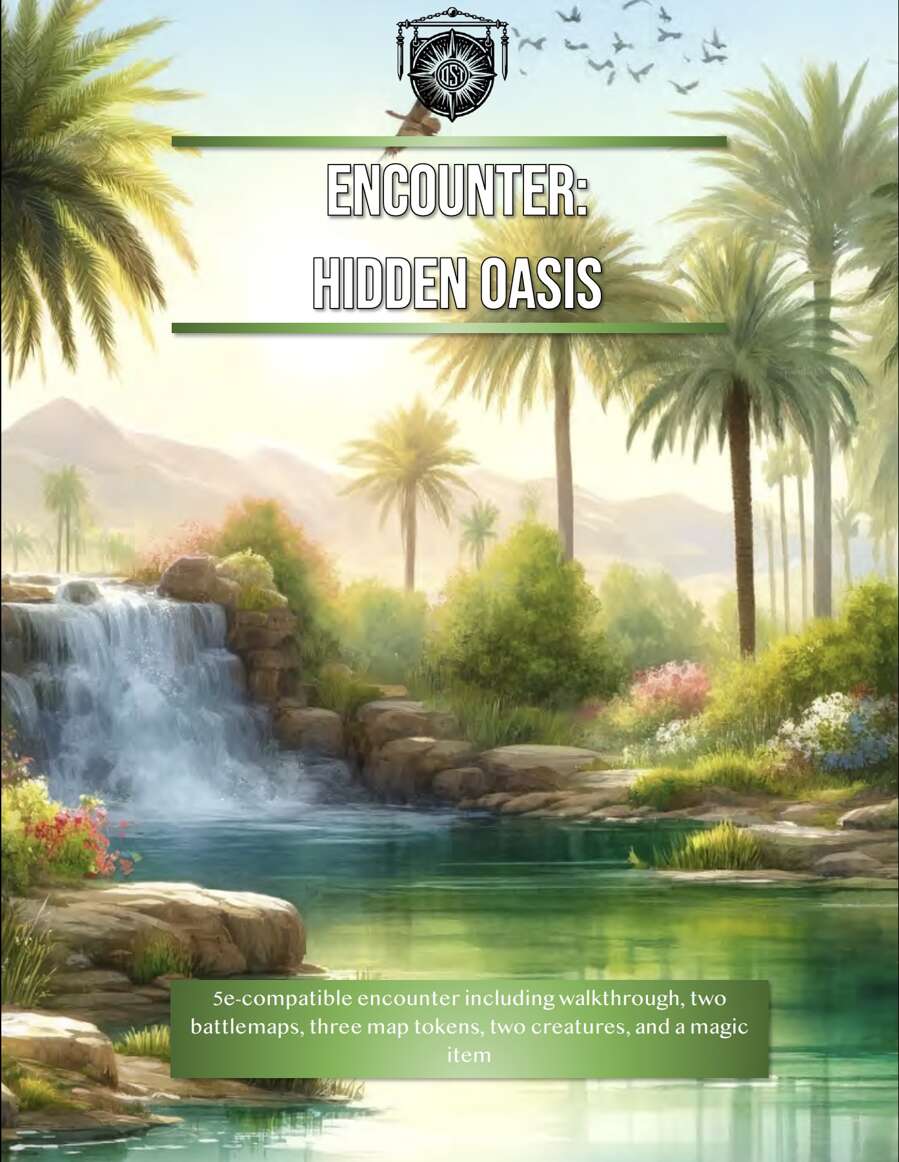 Encounter: Hidden Oasis - Westbright Creations | DriveThruRPG
