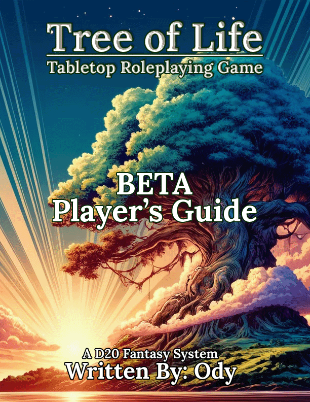 Tree of Life - Beta Player's Guide - Ody | DriveThruRPG