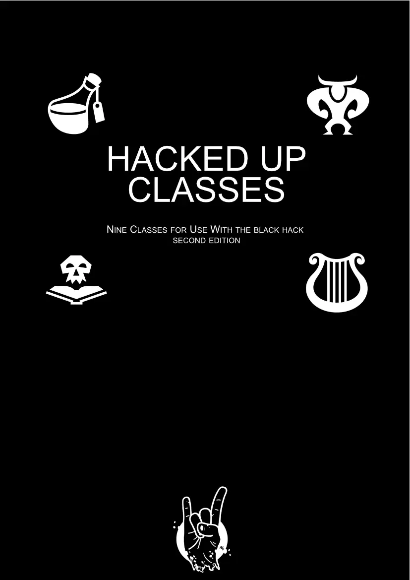 Hacked UP Classes - For The Black Hack Second Edition - Pumpkin Bee ...
