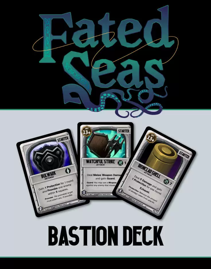 Fated Seas Bastion Deck - Vicious Squid Games | DriveThruRPG