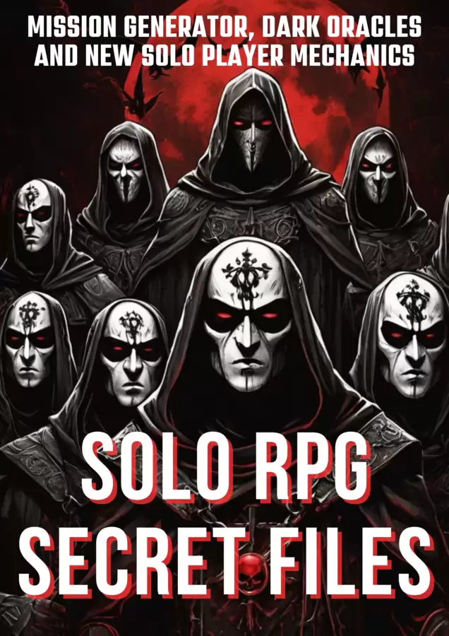 Solo RPG Secret Files - Basunat | DriveThruRPG