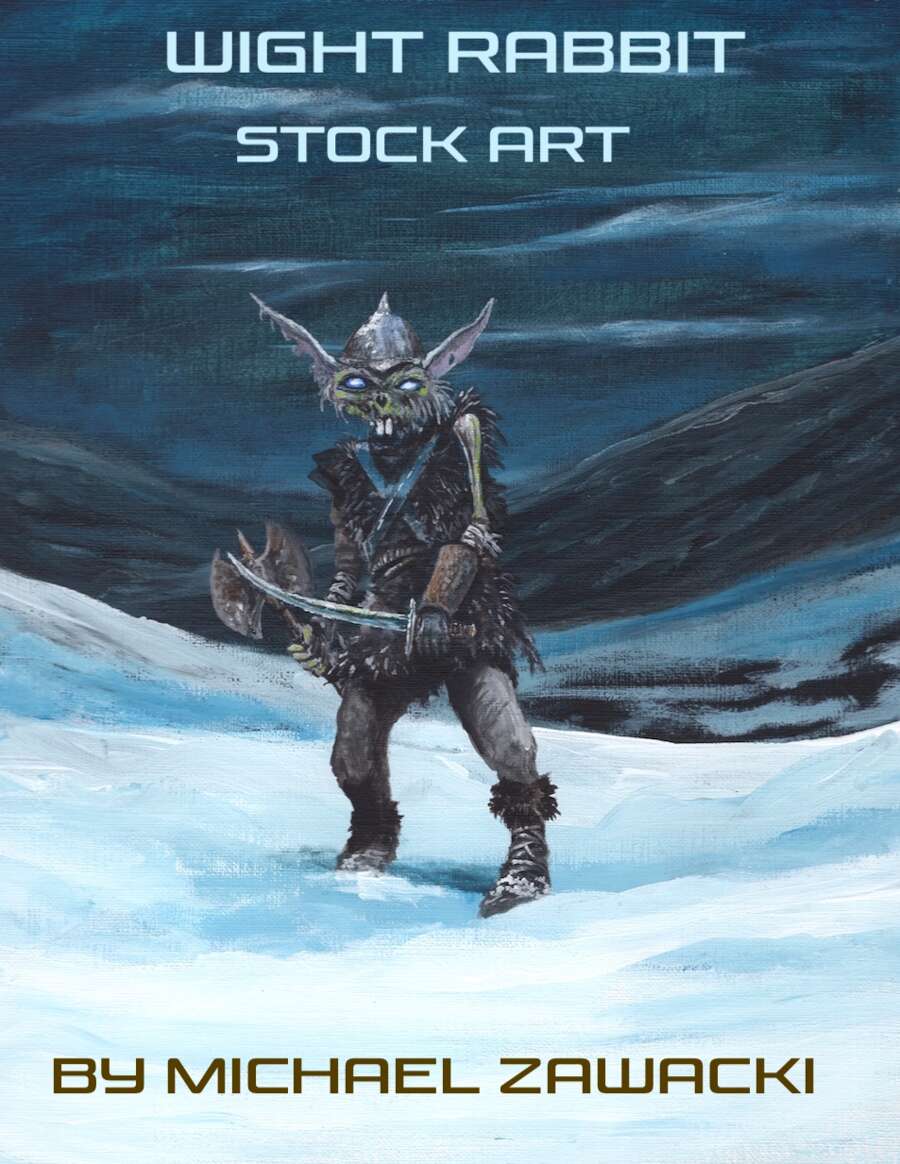 Wight Rabbit Stock Art - MikeZ | DriveThruRPG