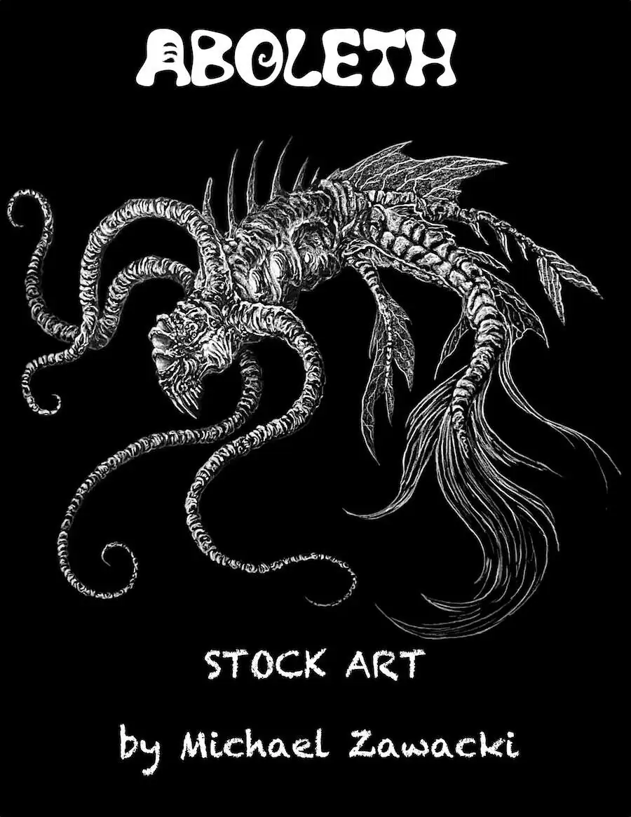 Aboleth Stock Art - MikeZ | DriveThruRPG