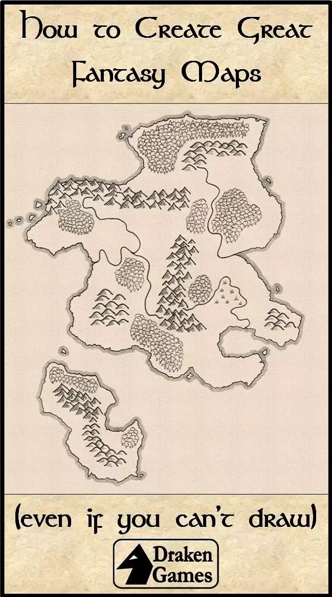 How to Create Great Fantasy Maps (Even if You Can't Draw) - Draken ...