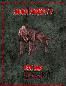 Horror Stockart 9: Devil Dogs - Cogwork Creations | Horror Stockart ...