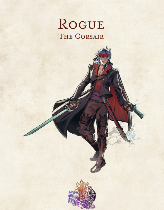 The Corsair: A Rogue Subclass - World of Null | DriveThruRPG