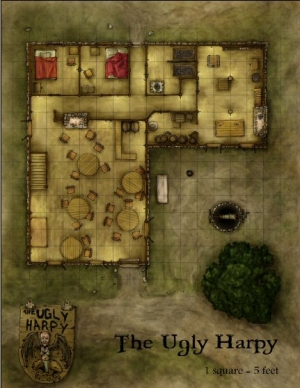 The Ugly Harpy Cartography - Headless Hydra Games | Mor Aldenn - City ...