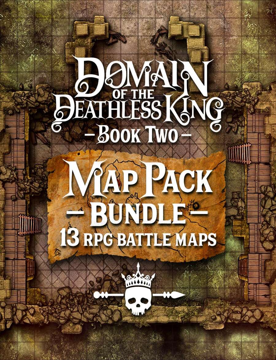 Across the Fire Marshes - Map Pack - Archmage Press | DriveThruRPG