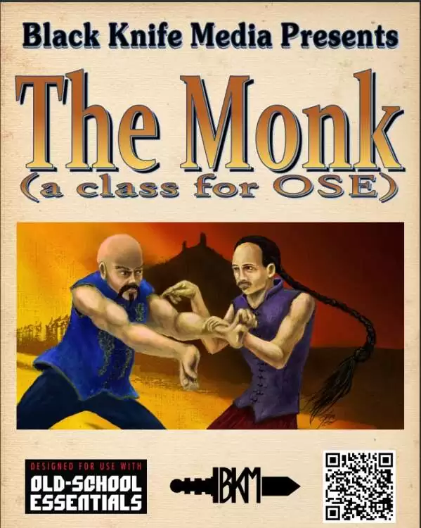 The Monk: A Class for Old School Essentials - Black Knife Media ...