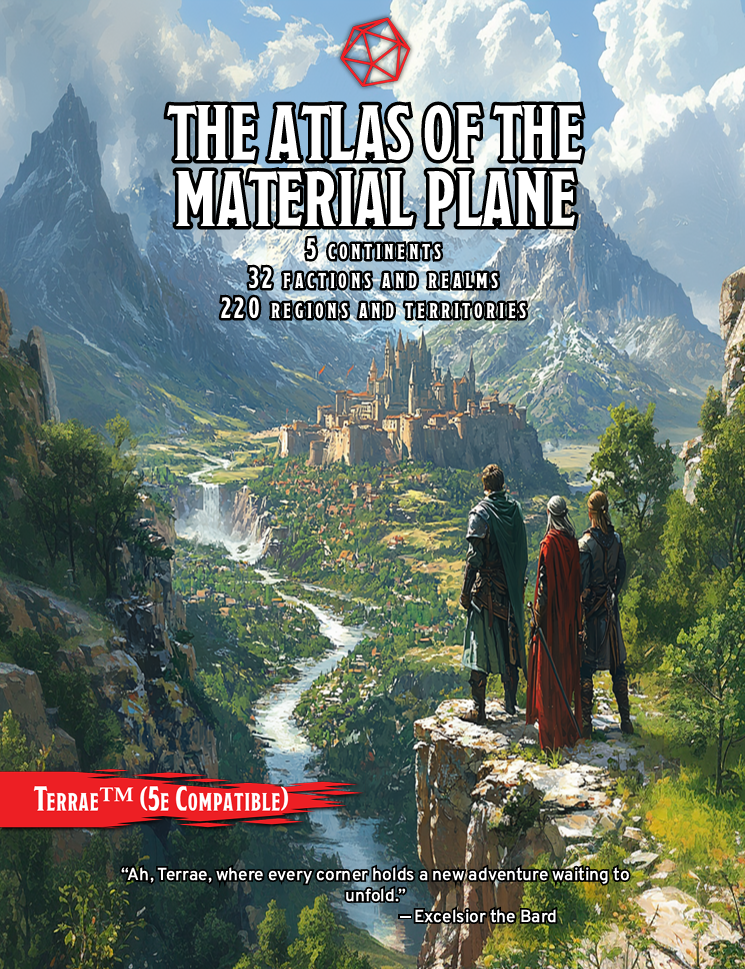 Atlas of the Material Plane - Terra RPG | DriveThruRPG