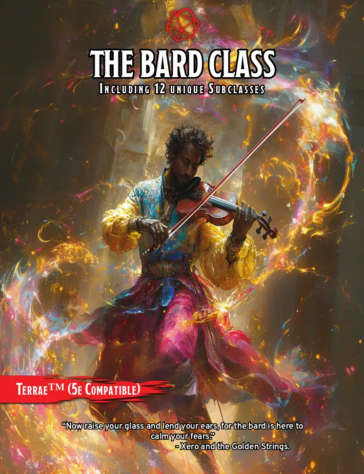 5e Bard Compedium (including 12 Subclasses) - Terra RPG | 5e ...