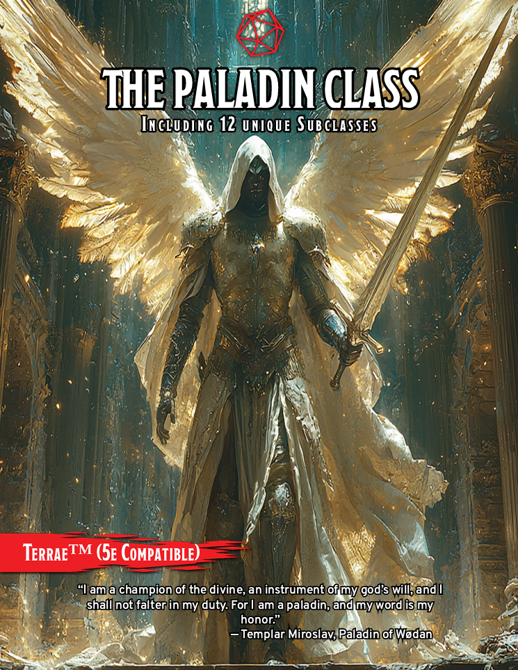 5e Paladin Compedium (including 12 Subclasses) - Terra RPG | DriveThruRPG