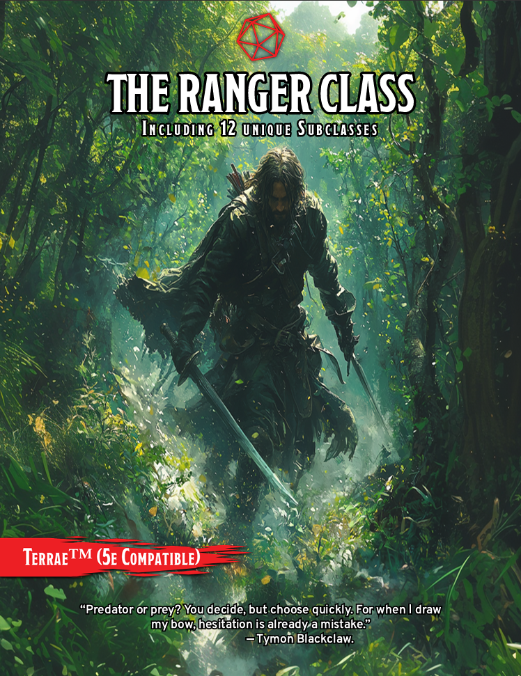 5e Ranger Compedium (including 12 Subclasses) - Terra RPG | 5e ...
