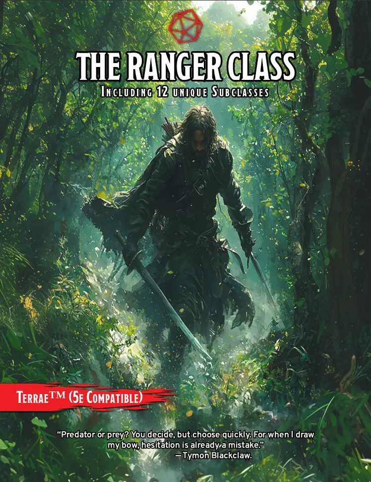 5e Ranger Compedium (including 12 Subclasses) - Terra RPG | 5e ...