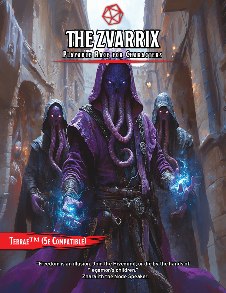 Playable Race: The Zvarrix - Terra RPG | 5e Alternative Playable Races ...