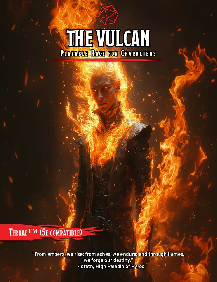 Playable Race: The Vulcan - Terra RPG | 5e Alternative Playable Races ...