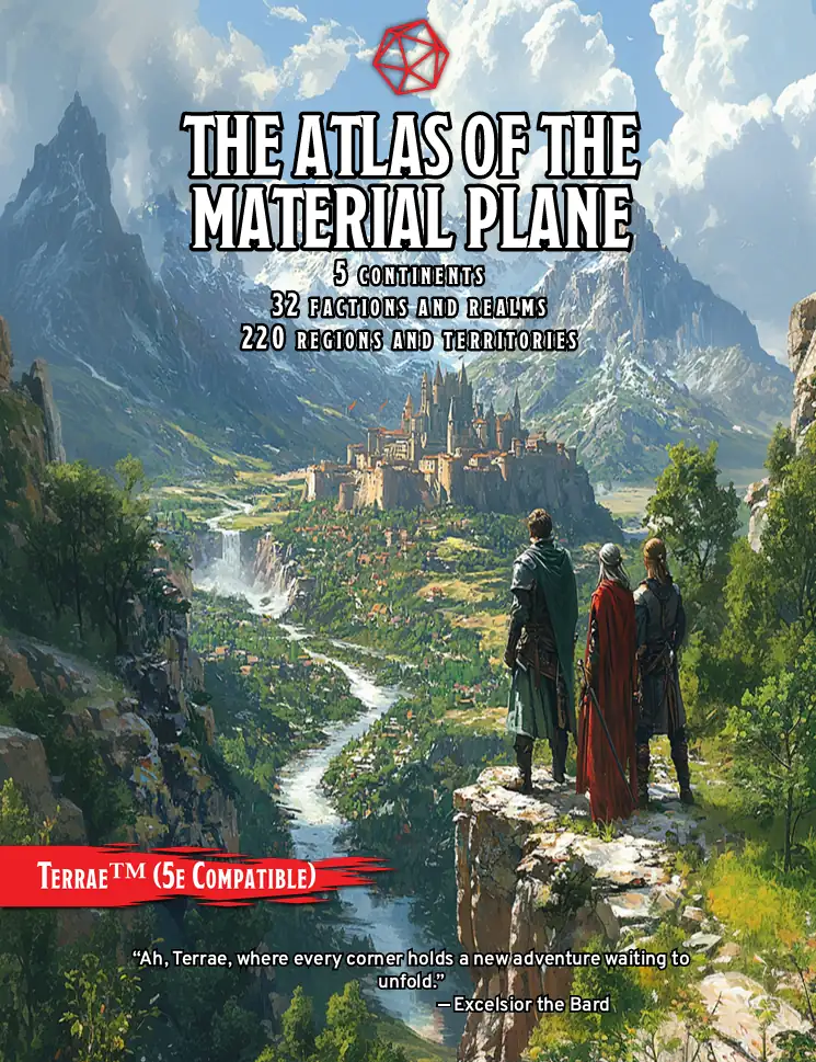 The Material Plane of Terrae™ [BUNDLE] - Terra RPG | Adventuring in the ...