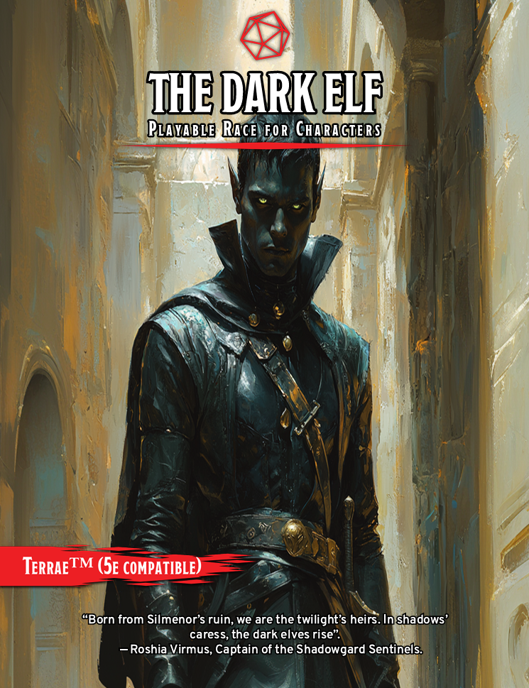 Playable Race: The Dark Elf - Terra RPG | 5e Alternative Playable Races ...
