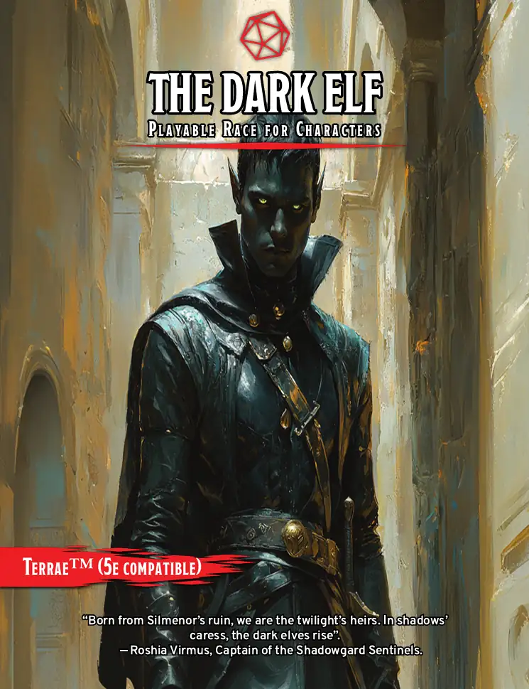 Playable Race: The Dark Elf - Terra RPG | 5e Alternative Playable Races ...