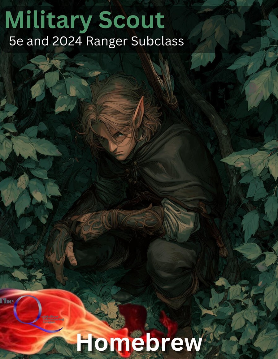 Ranger - Military Scout - 5e and 5.5e Subclass - The Quicksilver ...