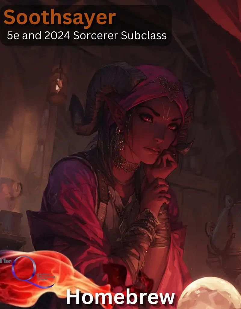 Sorcerer - Soothsayer Sorcery - 5e and 5.5e Subclass - The Quicksilver ...