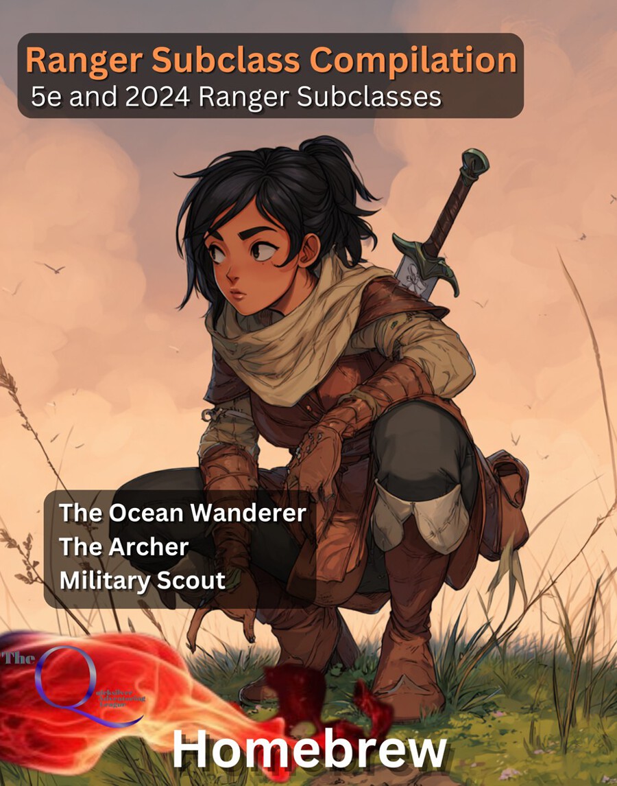 Ranger Subclass Compilation 1 - 5e and 5.5e Subclasses - The ...