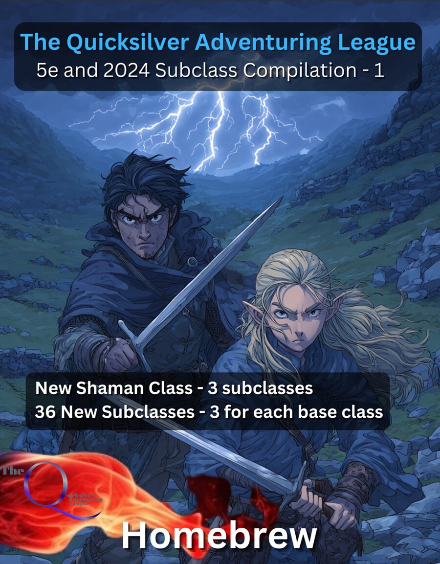 The Quicksilver Adventuring League - Compilations 1 - The Quicksilver ...