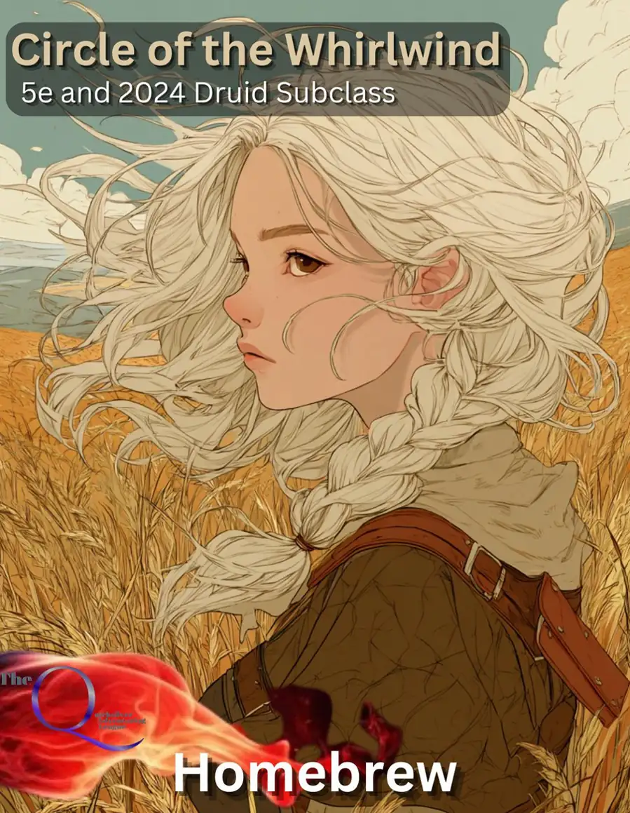 Druid - Circle of the Whirlwind - 5e and 5.5e Subclass - The ...
