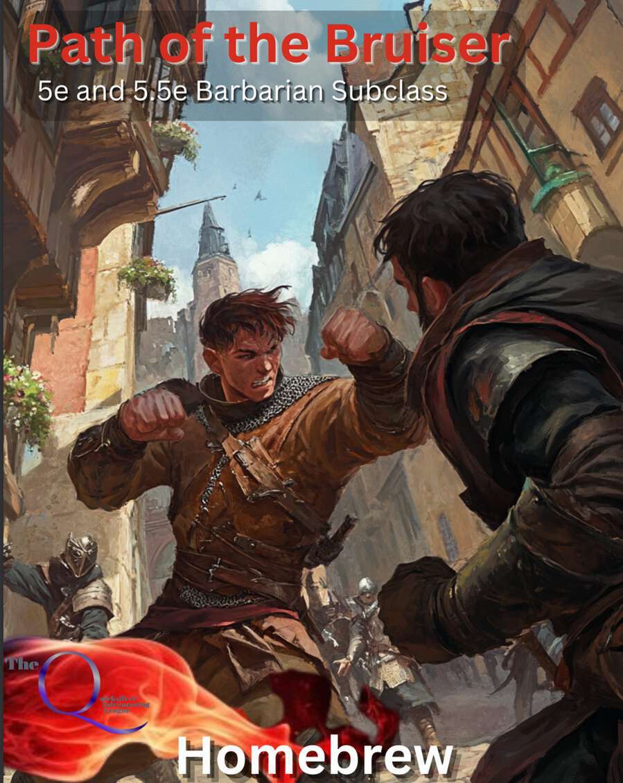 Barbarian - Path of the Bruiser - 5e and 5.5e Subclass - The ...