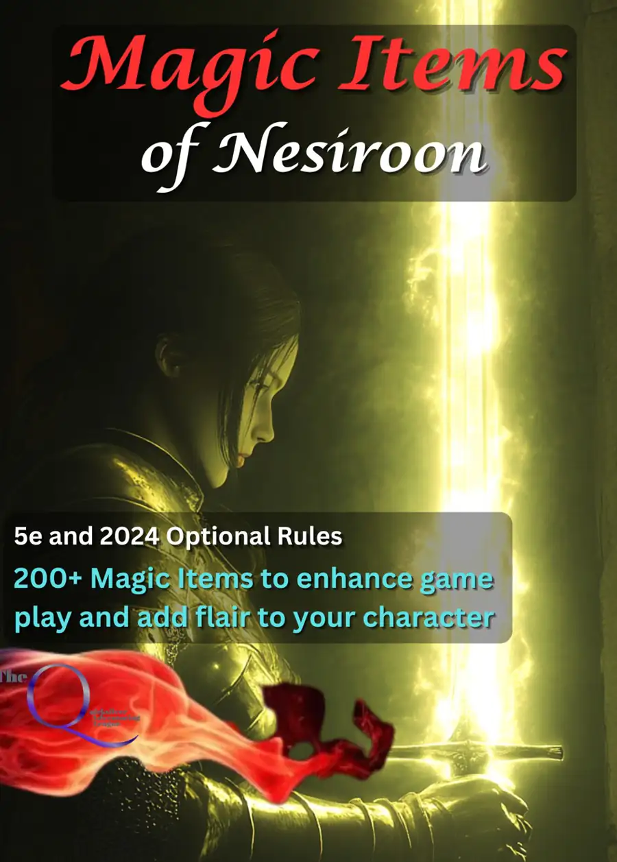 Magic Items of Nesiroon - 152 Magic Items for 5e and 2024 Gameplay ...