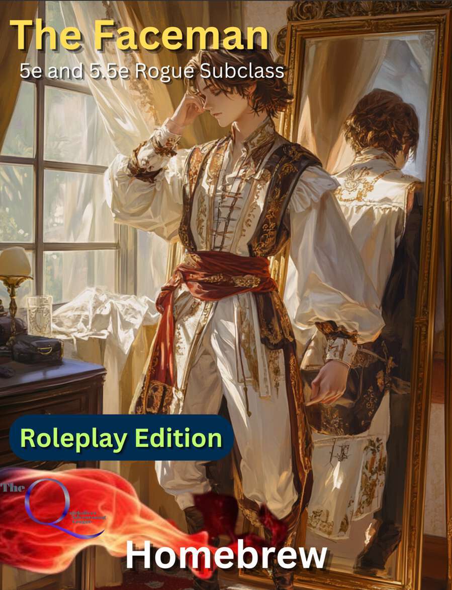 Rogue - The Faceman - 5e and 2024 Subclass - The Quicksilver ...
