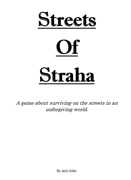 Streets of Straha - A Tabletop Roleplaying Game - Jack Giles | DriveThruRPG